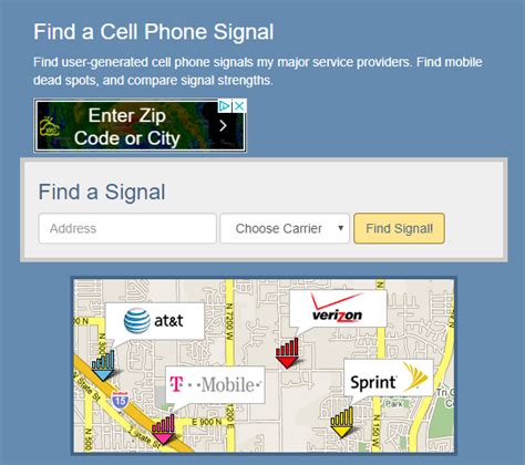 Measure Signal Strength In Dbm And Lookup Location On Coverage Maps
