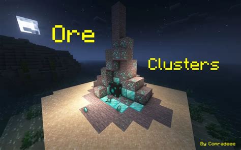 Ore Clusters Minecraft Data Pack