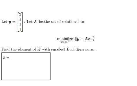 Topic SVD And Least Squares Advanced Chegg Com