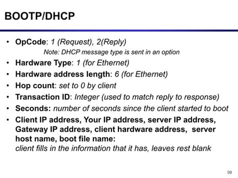 Module18 Dhcp Server Concept Dan Definition Ppt