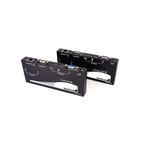 Long Range Usb Vga Kvm Console Extender Over Cat5 Utp