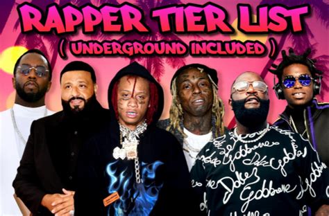 Create A Rapper Underground Included [august 2024] Tier List Tiermaker