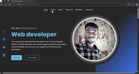 Avinash Kumar On Linkedin Portfoliolaunch Webdevelopment Html Css Learningjourney Coderarmy