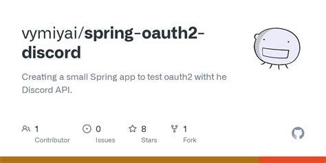 Github Vymiyai Spring Oauth Discord Creating A Small Spring App To Test Oauth Witht He