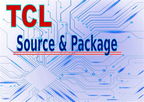 source and package in tcl ~
