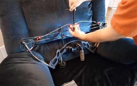 How To String A Compound Bow With And Without Bow Press