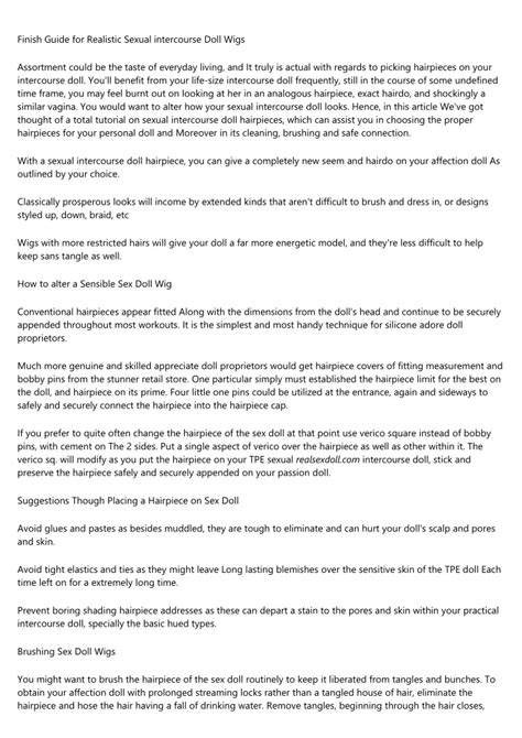 PPT Things Your Boss Wishes You Knew About Deborah Sex Dolls PowerPoint Presentation ID