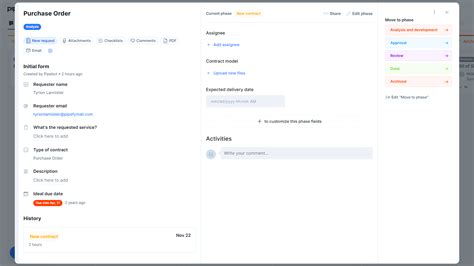 Business Contract Analysis Pipefy