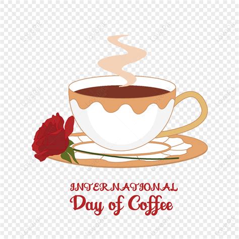 손으로 그린 만화 스타일 커피 일러스트 컵귀엽다라떼 Png 일러스트 무료 다운로드 Lovepik