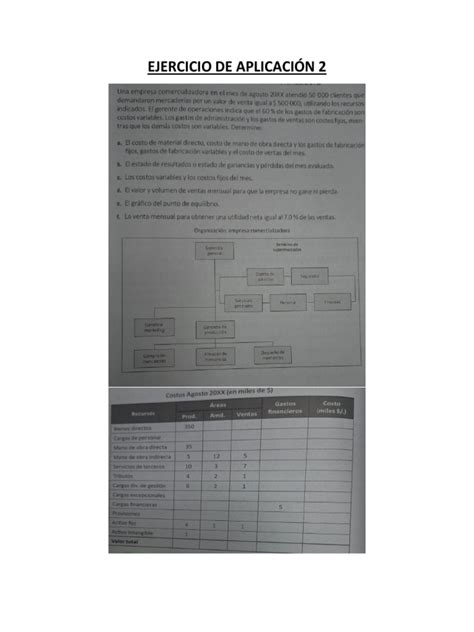 Ejercicio De AplicaciÓn Pdf