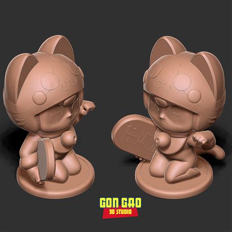 3d File Lucky Cat Neko Bea Brawl Stars 🐱・3d Print Object To Download