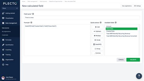 Introducing Calculated Fields Plecto