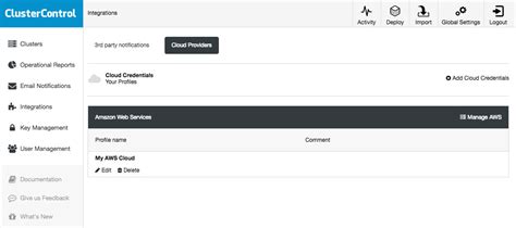 Deploying Cloud Databases With Clustercontrol Severalnines