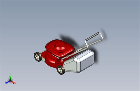 割草机13 Iges 模型图纸下载 懒石网