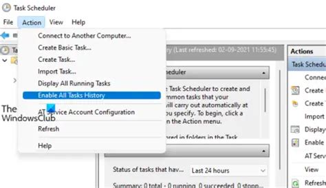 How To Enable Or Disable Scheduled Task In Windows 1110