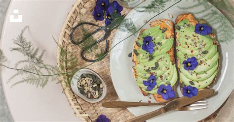 테이블 위에 두 개의 패스트리를 얹은 흰색 접시 사진 Unsplash의 무료 뒷마당의 파랑새 이미지