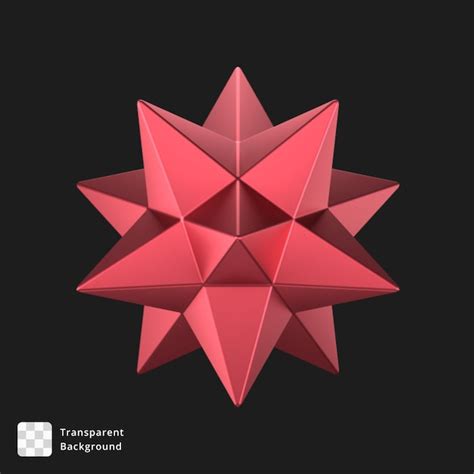 Ilustración 3d De Un Objeto Abstracto Archivo Psd Premium