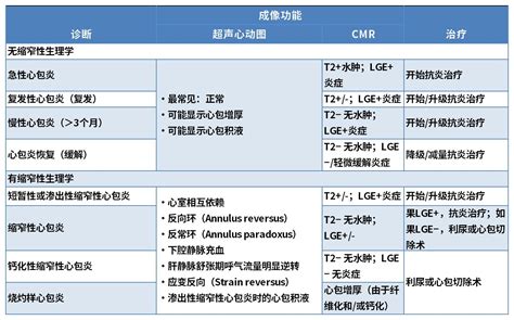 要点总结复发性心包炎的影像学和靶向治疗进展 高分综述 生命经纬