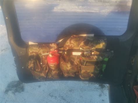 Органайзер на дверь багажника автомобиля Шевроле Нива, сумка для ...