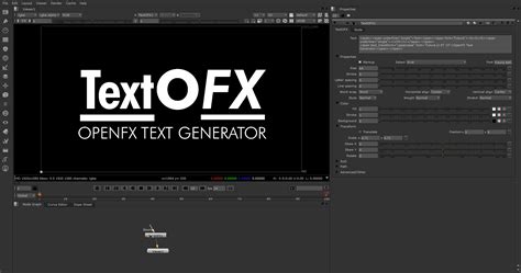 Openfx Text Generator