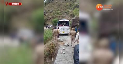 Uttarakhand Bus Accident Nh 94 Yamunotri Highway 28 Passengers Were