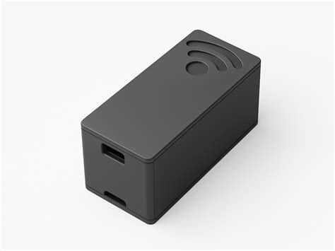 Millimeter Wave Radar Case Esp32 And Hlk Ld2410c Module Solderless Assembly By Zodyking