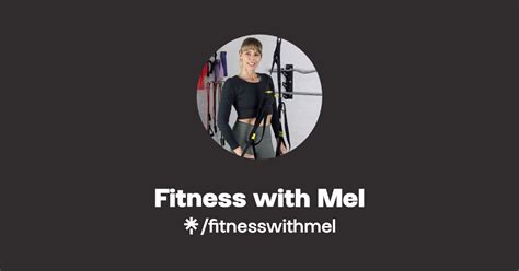 Fitness With Mel Linktree
