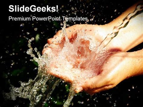 Washing Hands People Health Powerpoint Template 1110