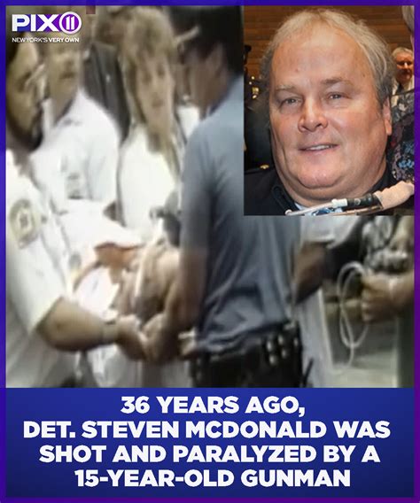 Wpix On July 12 1986 29 Year Old Nypd Officer Steven Mcdonald And