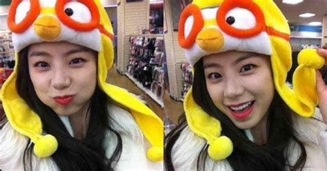 박수진 뽀로로 모자 쓰고 깜찍 셀카 쑤로로와 함께 조선일보
