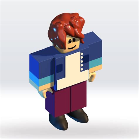 🥓 Roblox Bacon Girl Stl Multipart Keine Unterstützung 3d Modell Fanart