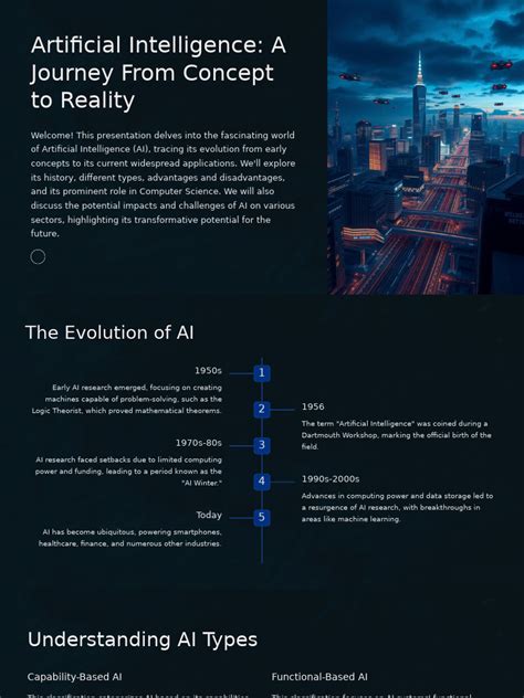Artificial Intelligence A Journey From Concept To Reality Pdf
