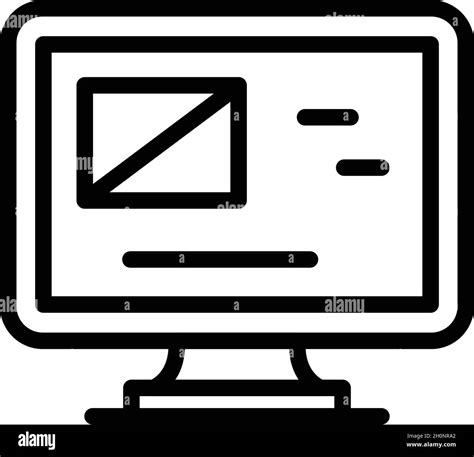 Cms Digital Brand Icon Outline Vector Code Design Web Development