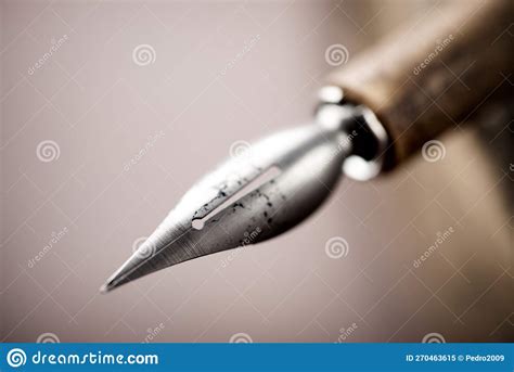 Nib Pen Close Up Stock Image Image Of School Closeup 270463615
