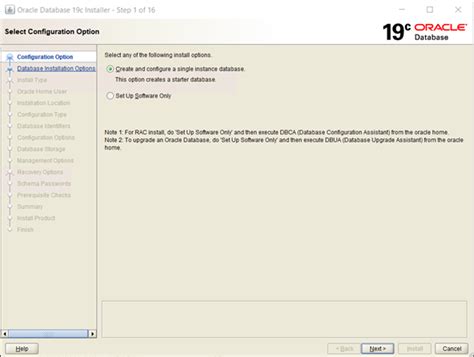 Instalación De Oracle 19c Para Creo Elementsdirect Manager Server