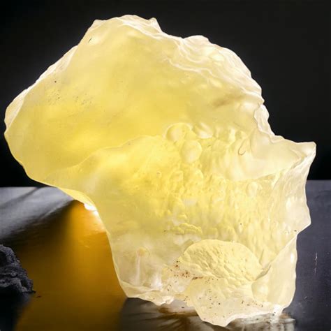 Exceptional Sample Of Libyan Desert Glass Dlg 01