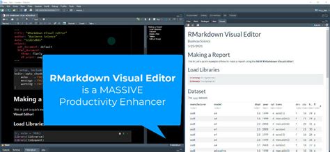 Make Pdf Data Analysis Reports With R Rmarkdown Visual Editor R