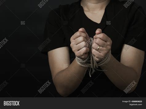 Slave Asian Woman Image Photo Free Trial Bigstock