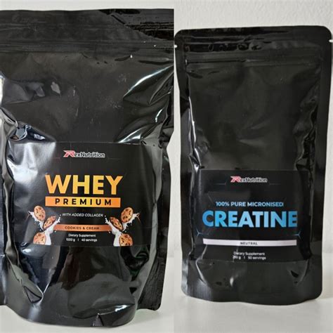 Whey Protein 1kgcreatin 250g Rex Nutrition Proteini Suplementi