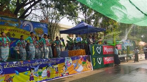 ကဝမြို့နယ်တွင် မြန်မာ့ရိုးရာယဥ်ကျေးမှု မဟာသင်္ကြန်မဏ္ဍပ်ဖွင့်ပွဲ ကျင်းပ