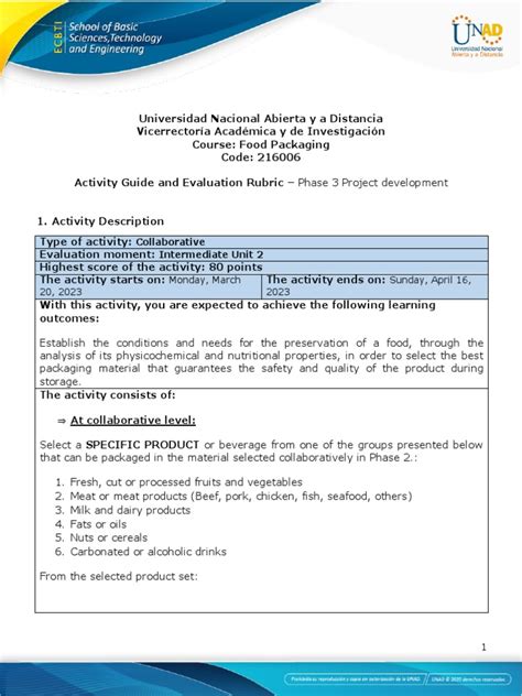 Activity Guide And Evaluation Rubric Unit 2 Phase 3 Project Development Pdf Turnitin