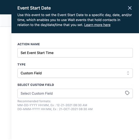Missing Date Time Custom Field Voters Highlevel