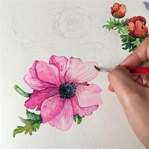 803 Likes 30 Comments 네 눈앞에 내 그림🌷 Leegreeem On Instagram 그림 그리기