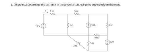 Solved Points Determine The Current I In The Given Chegg