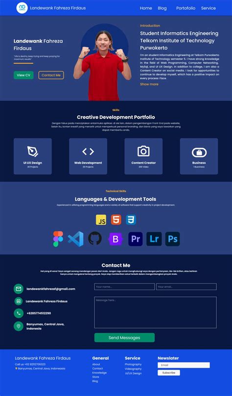 Landewank Fahreza Firdaus On Linkedin Webdesign Webdevelopment Frontenddeveloper