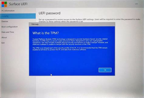 How To Configure Surface Pro Uefibios Settings Surfacetip