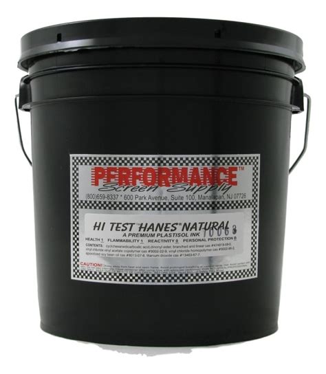 Hi Test™ Natural Plastisol Ink Performance Screen Supply