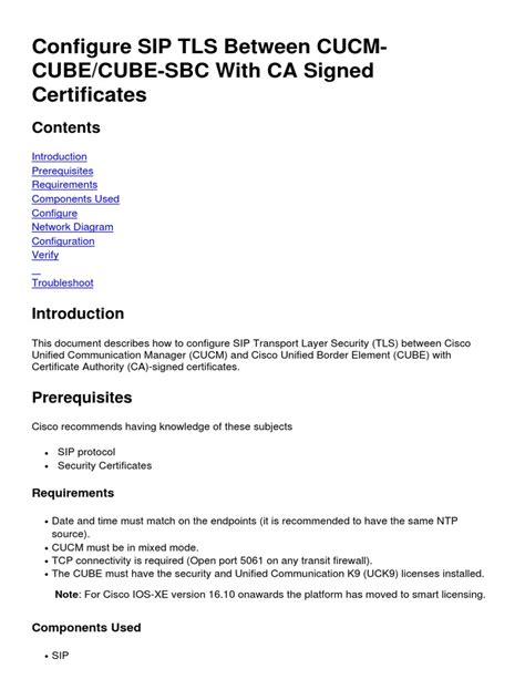 csr certificate cube configure sip tls between cucm cube pdf public key certificate
