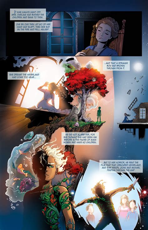 Peter Pan Graphic Novel Renae De Liz