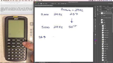 Sportys E6b Pressure Density And Altitude Question 3292 Youtube